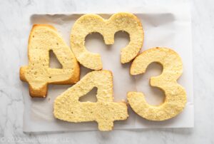 Number Cake - The Perfect Birthday Cake - OwlbBaking.com